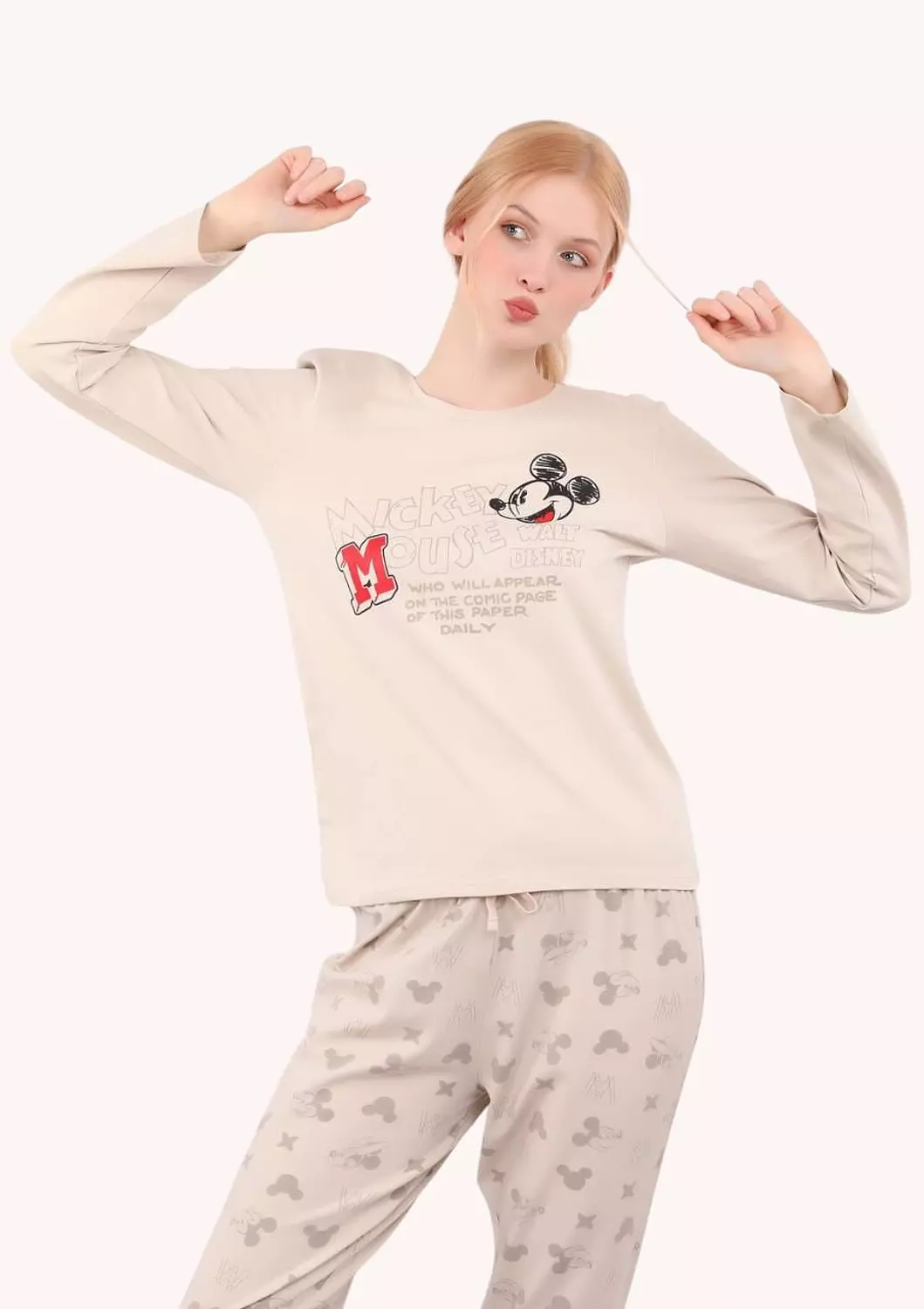 Mickey Mouse long-sleeves | Sparkle Pj's