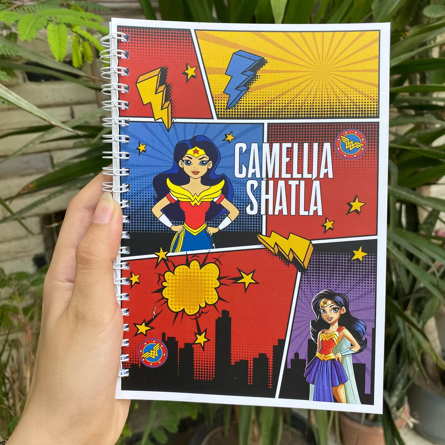 Wonder Woman Notebook | Seven Days Design Studio