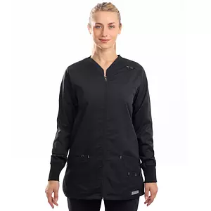 Black Flexi Jacket | Ivory Medical Wear
