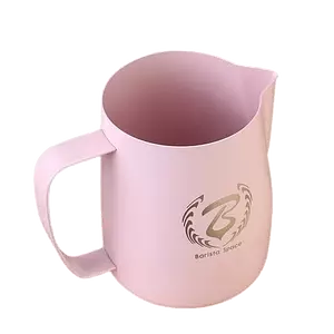 Barista Space Milk Pitcher Teflon Pink 600ml | Impr’isso
