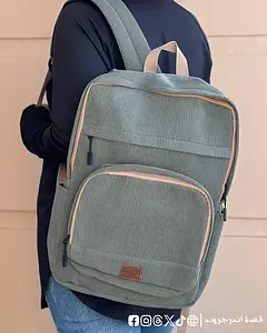 Mint green Corduroy Backpack 🎒 | a3dt underground