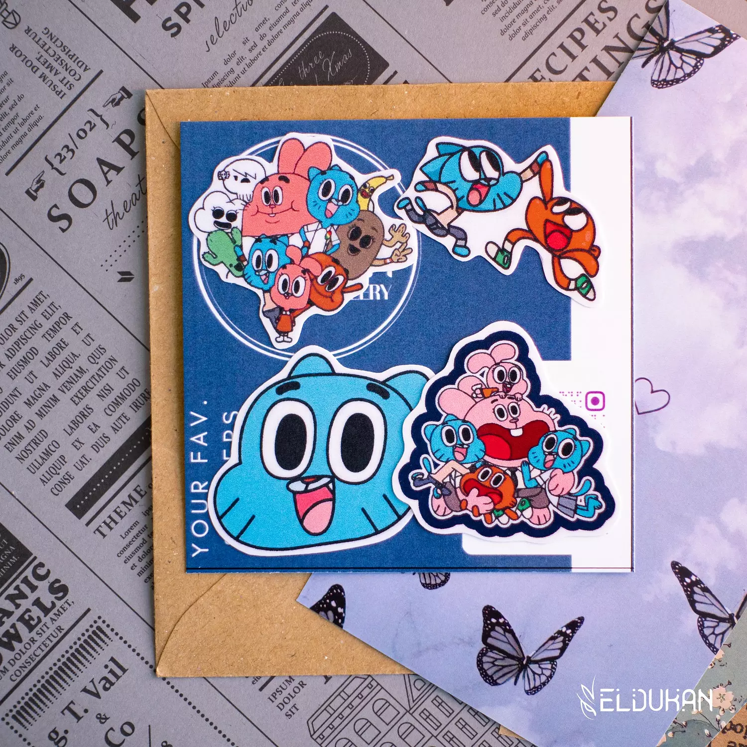 Gumball mini package | Eldukan Gallery