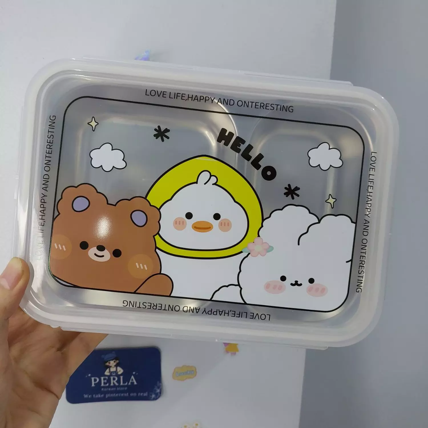 Cute Lunch Box | Perla Korean Store