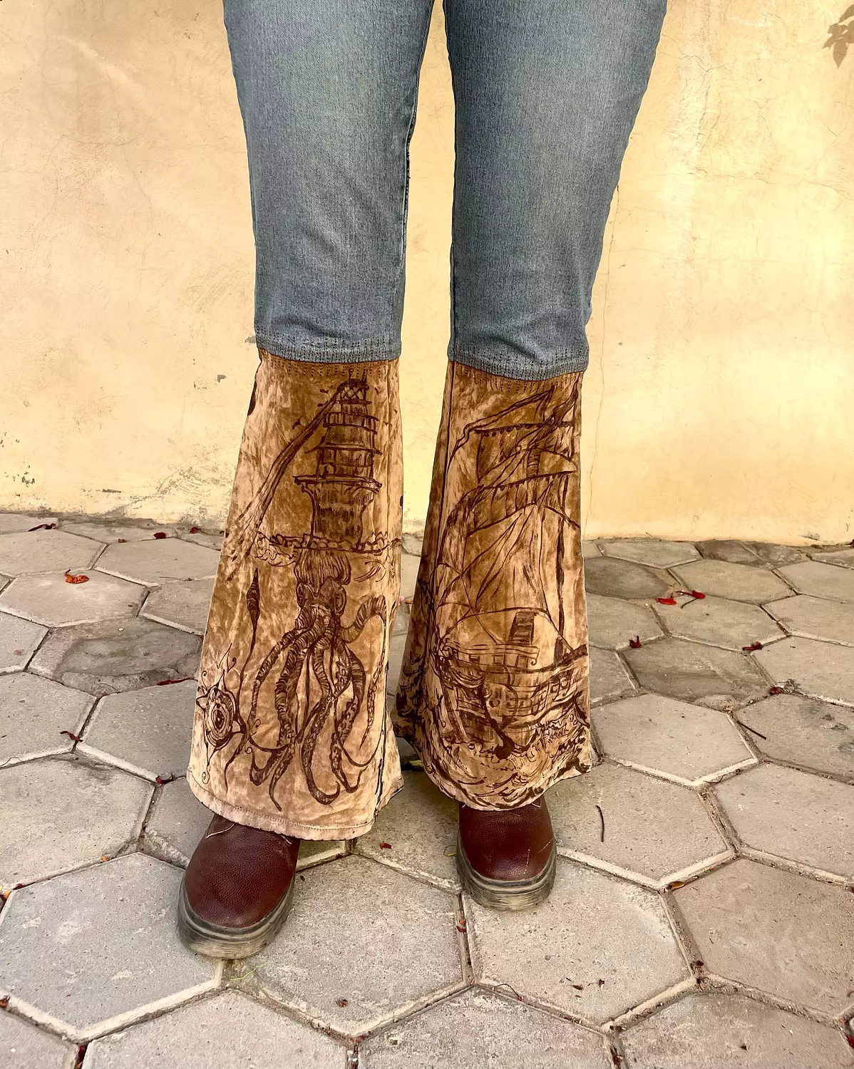 Treasure map X cowboy pants | Freakin Chic
