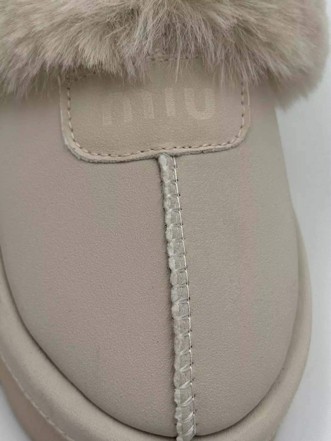 Miu Miu UGG Beige | BOW