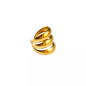 3 lines stainless steel ring | Salma behery handmade jewellery