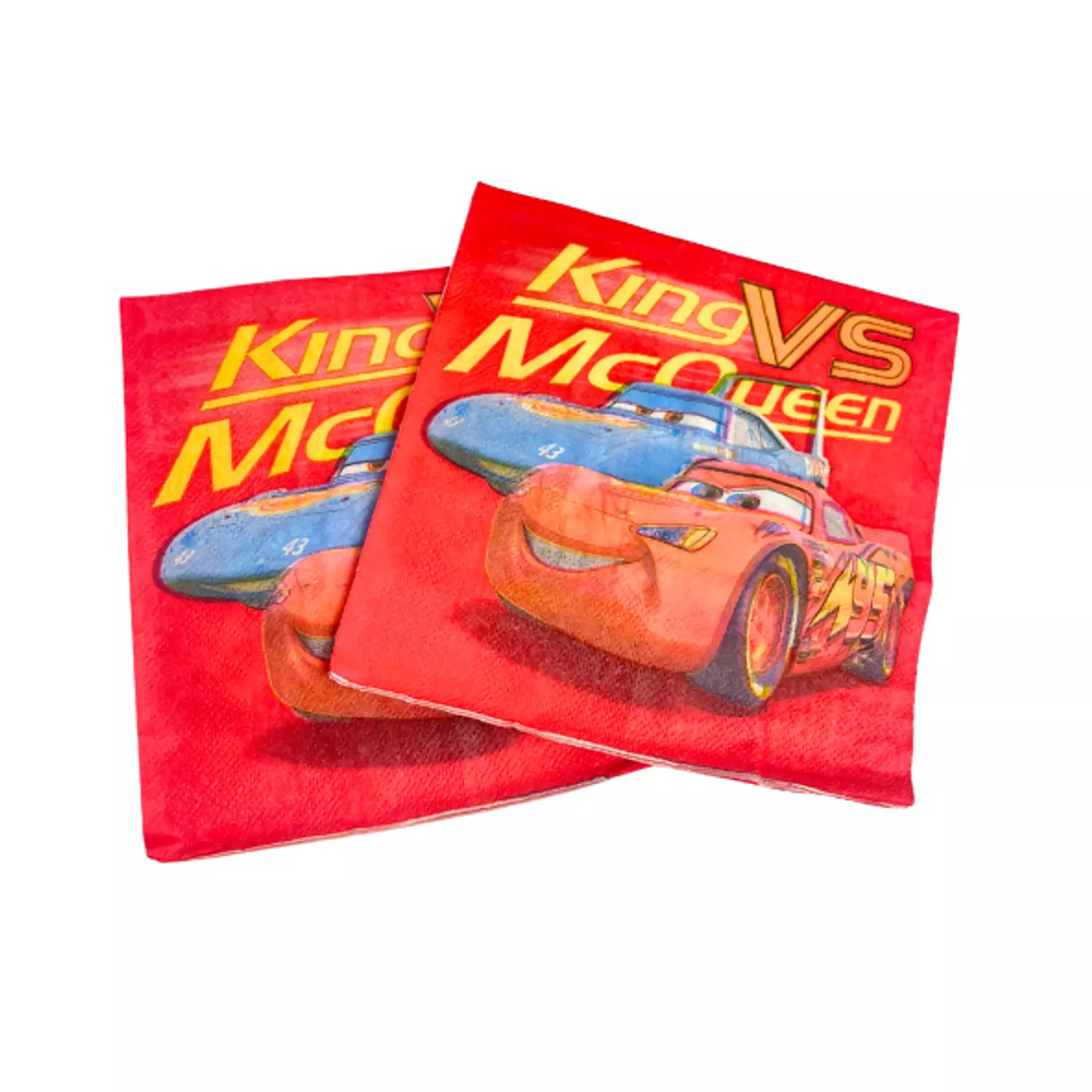 Cars Red Napkins | Maison de Fete
