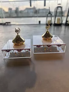 Ramadan container gold | Hanan Fahmy