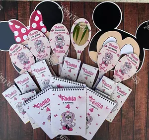Minnie Mouse Spa Giveaways | Seven Days Design Studio