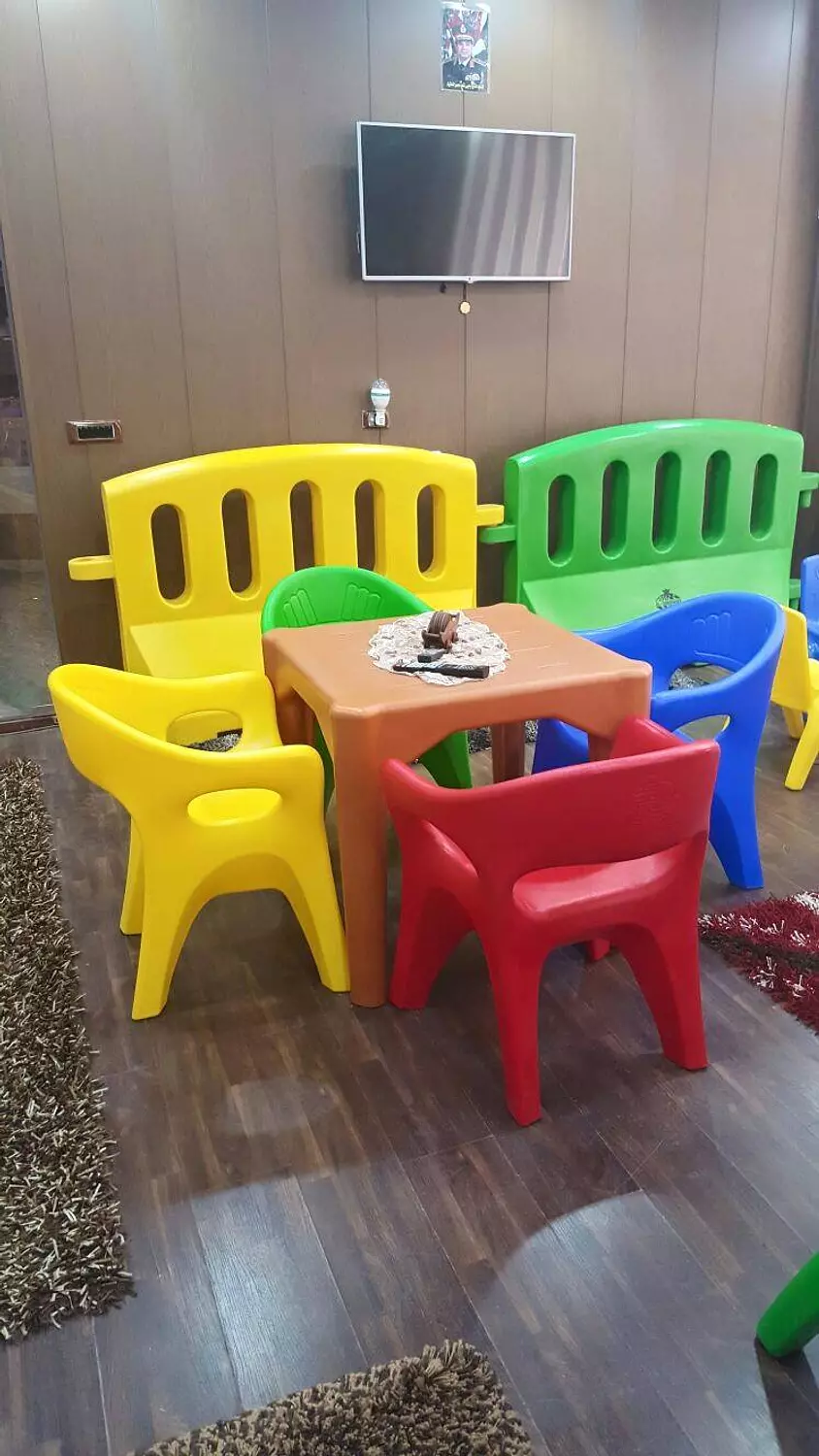 Blue Magic Plastic Chair | taki vita and style furniture egy