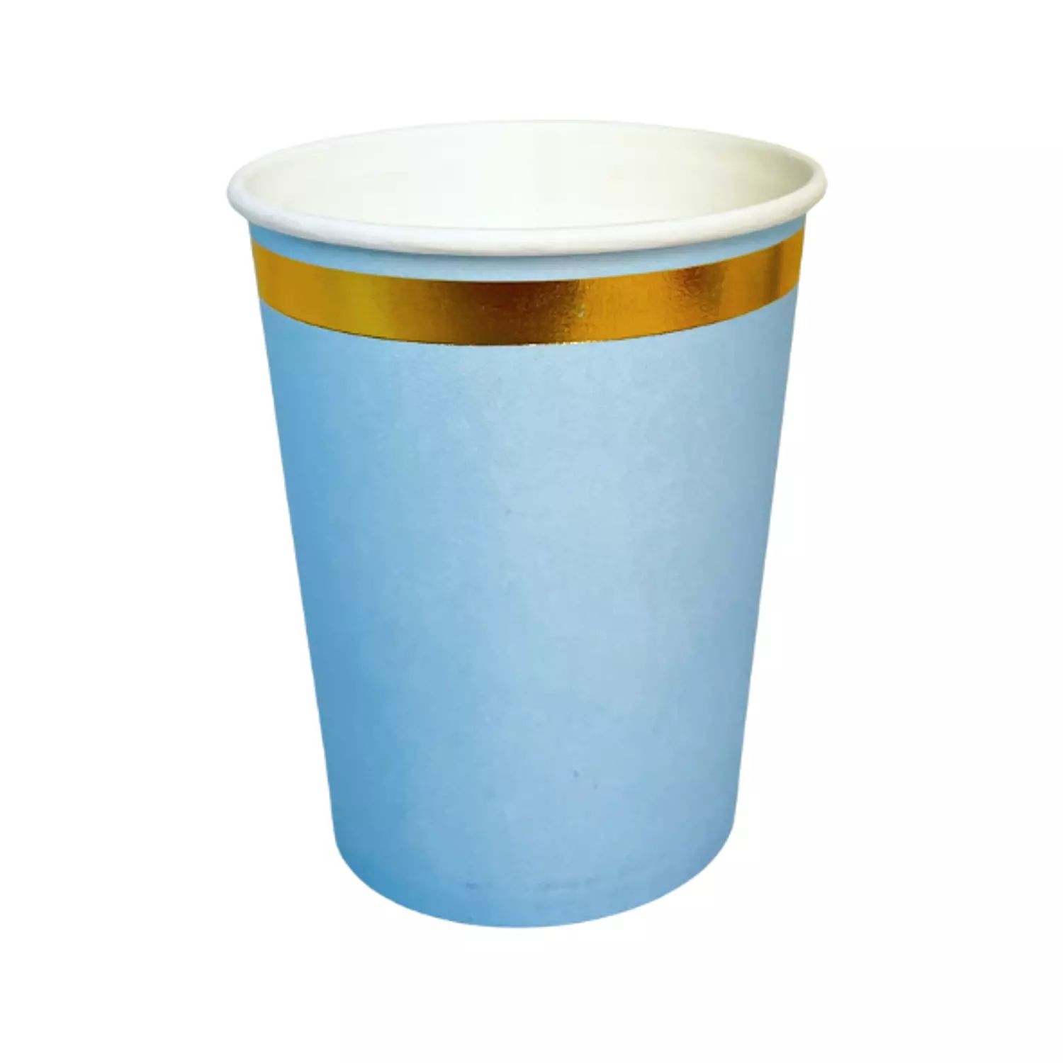 Blue Gold Line Paper Cups | Maison de Fete
