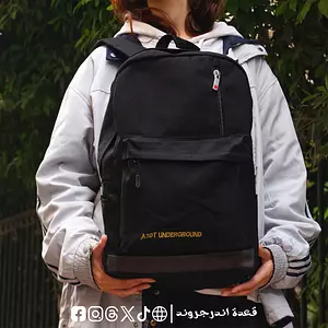 Black Color Basic Backpack 🎒 | a3dt underground