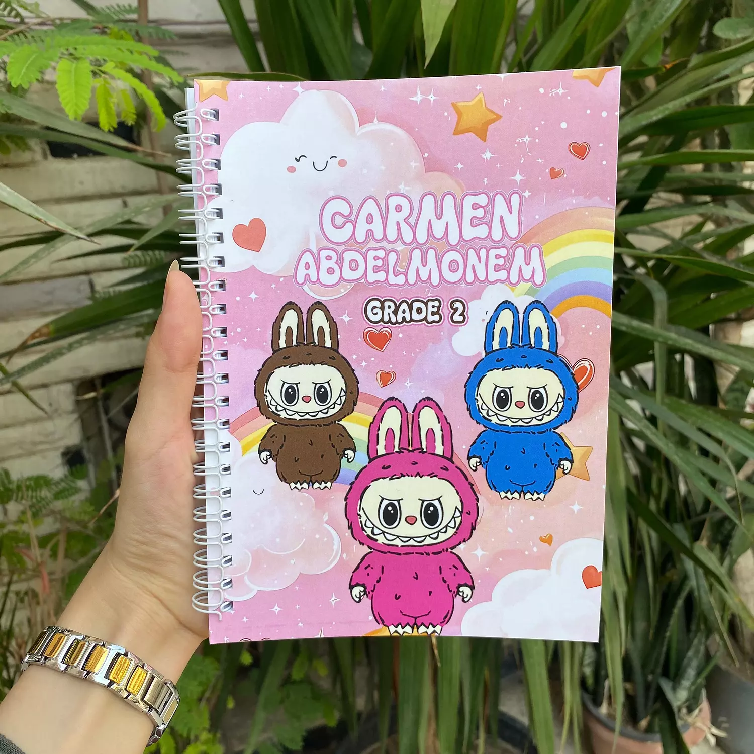 Labubu School Labels | Seven Days Design Studio