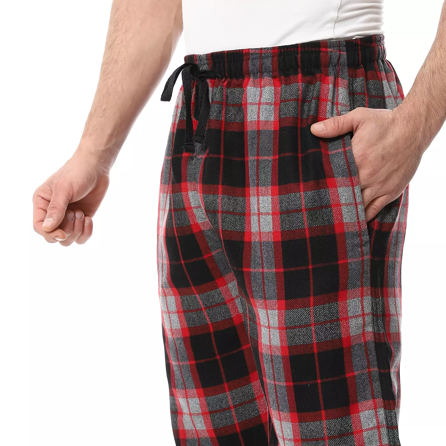 Shorto Winter Check Pants - Black * Grey - 4045 - 5 | ShortoEg