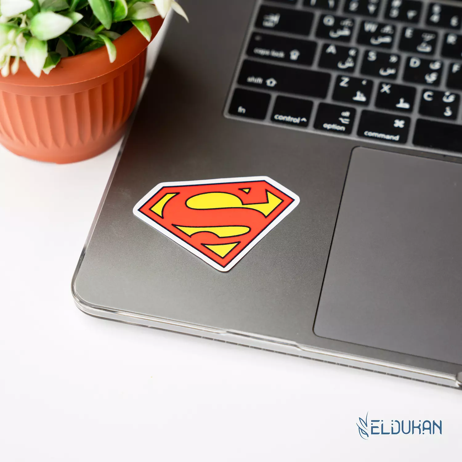 Superman logo sticker | Eldukan Gallery