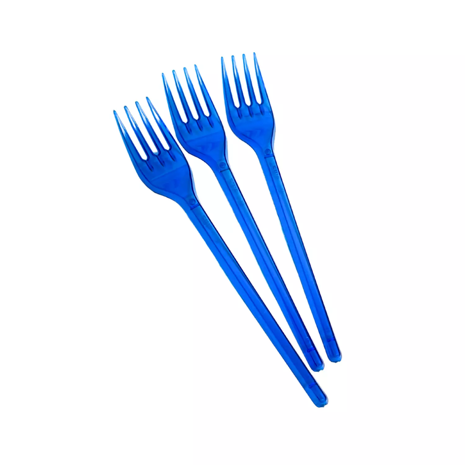 Blue Plastic Forks | Maison de Fete