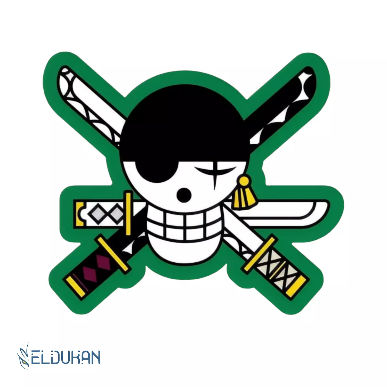 Zoro logo sticker | Eldukan Gallery