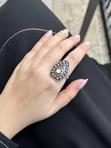 Oval silver ring | Viola's Silvers