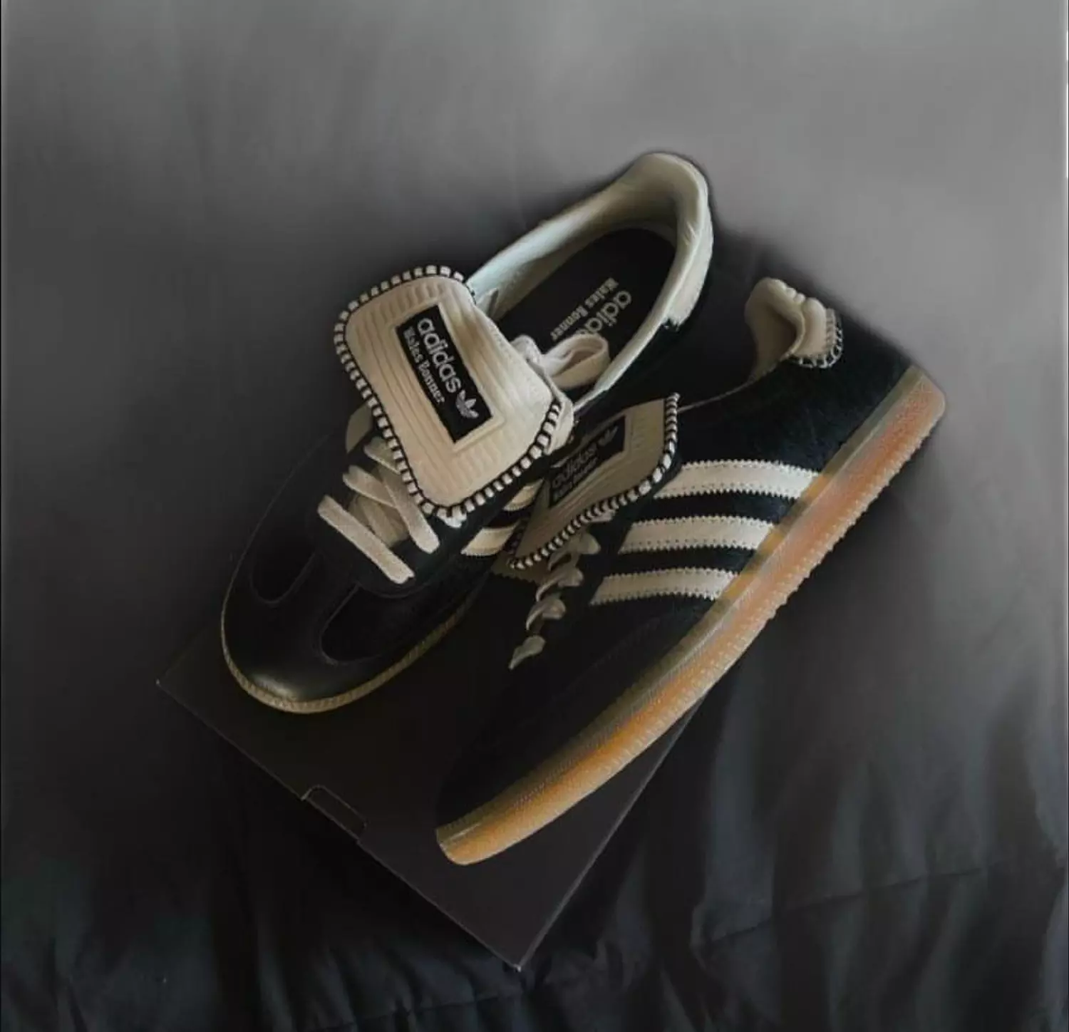 Adidas Wales Bonner x Samba Pony Black Cream | Space Store