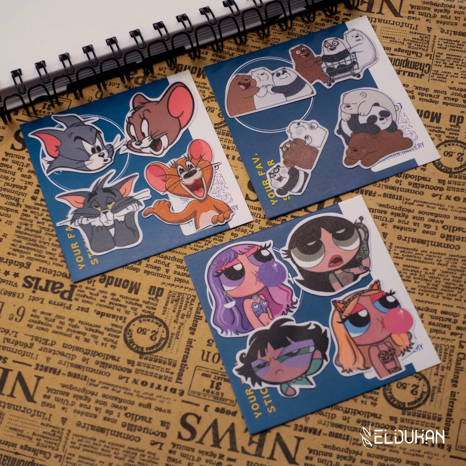 Stickers mini package V2 | Eldukan Gallery