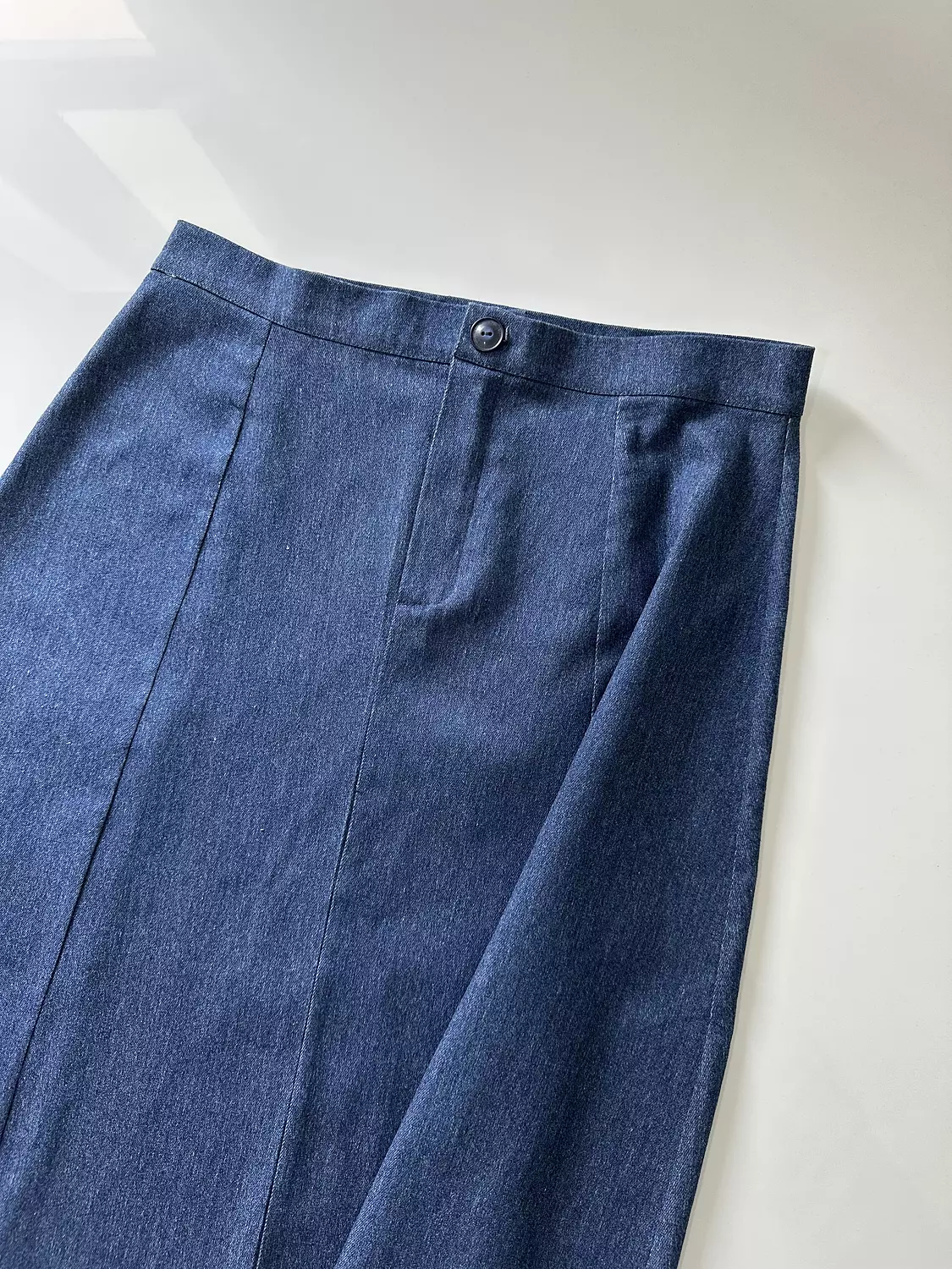 A line denim skirt | Almeem Fashion