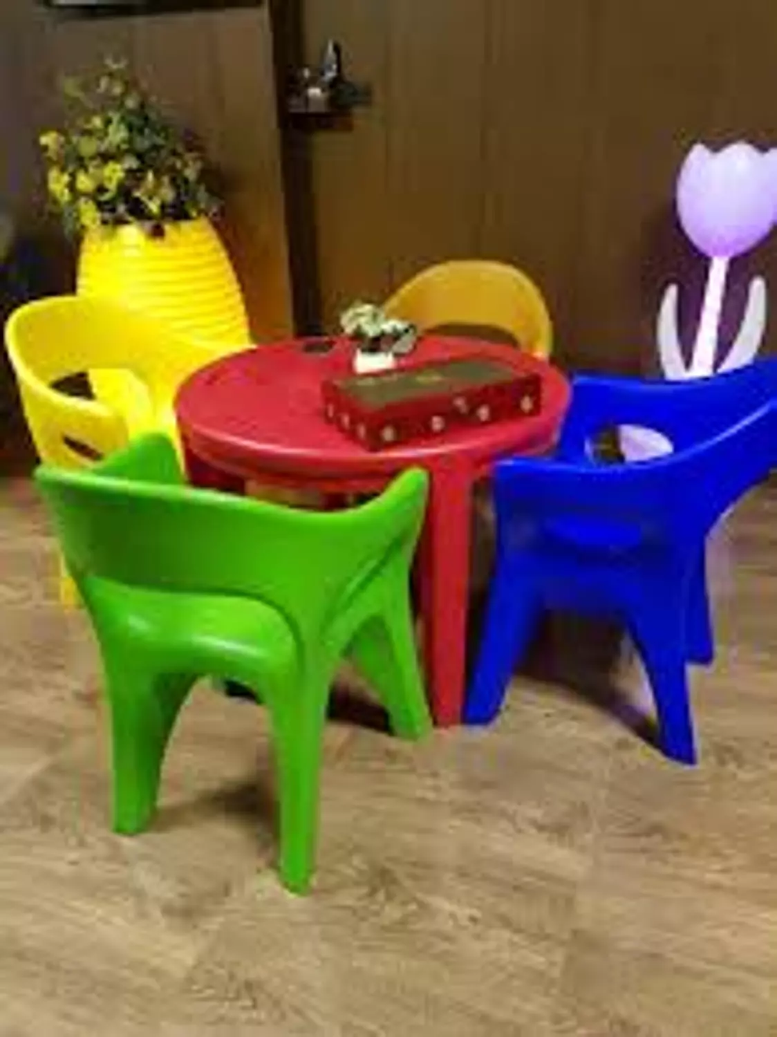 yellow Grand Plastic Chair | taki vita and style furniture egy