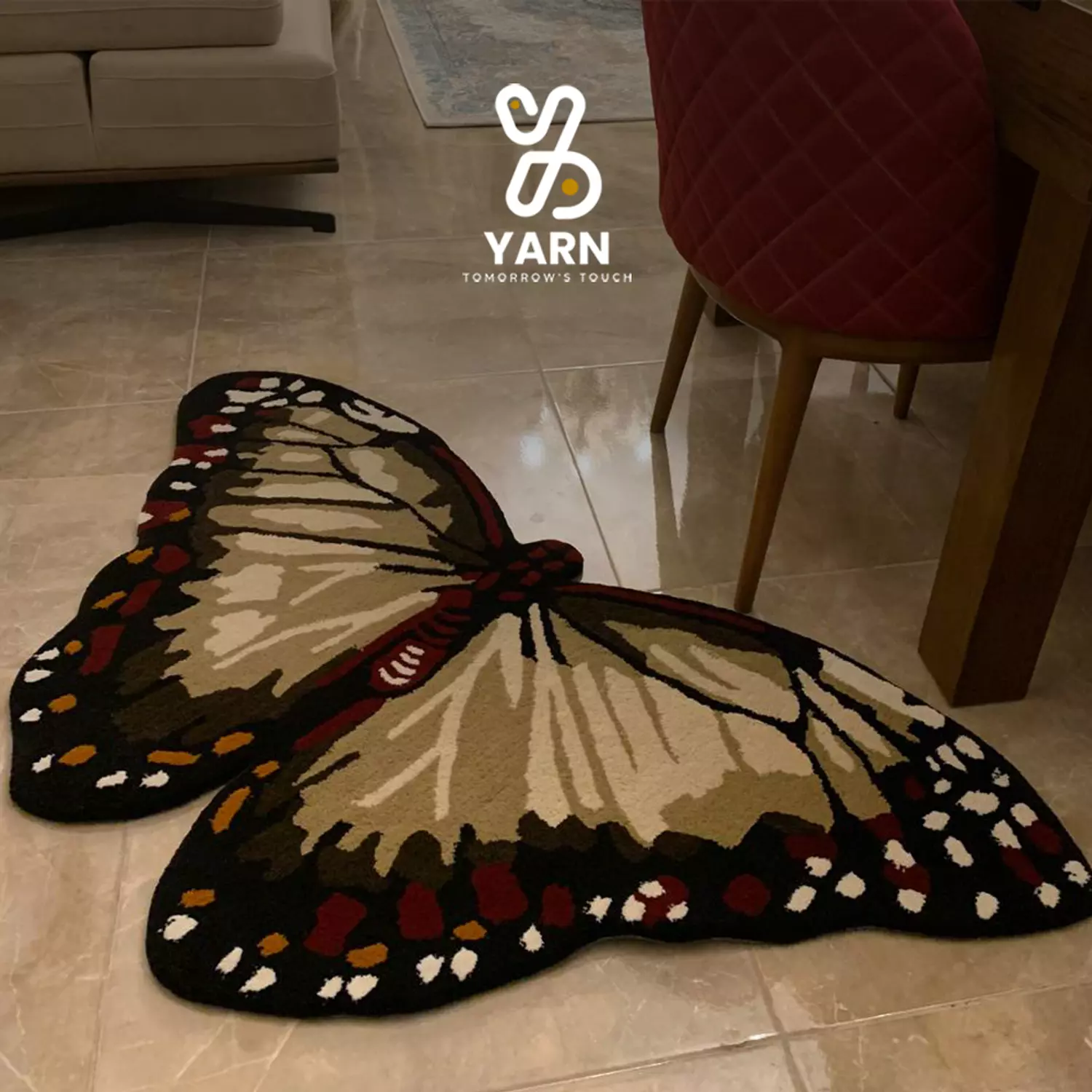 A Butterfly | yarn.rugs