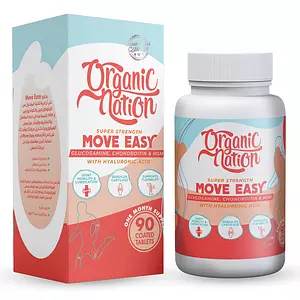 Organic Nation Super Strength Move Easy-30Serv.-90Coated Tablets ...
