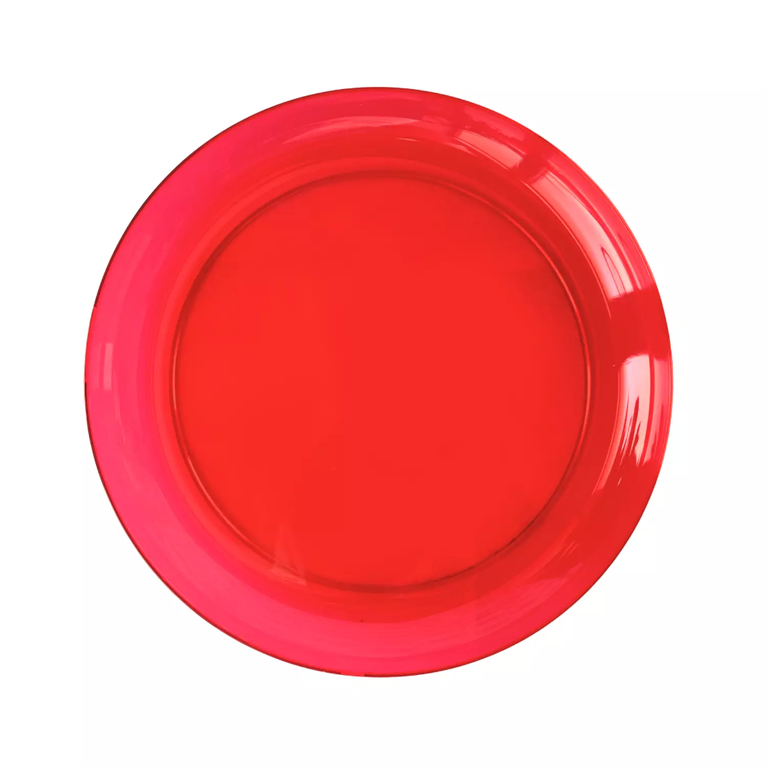 Red Plastic Plates | Maison de Fete