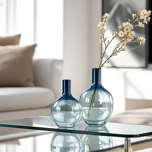 Handmade Pyrex glass vases | Cabin