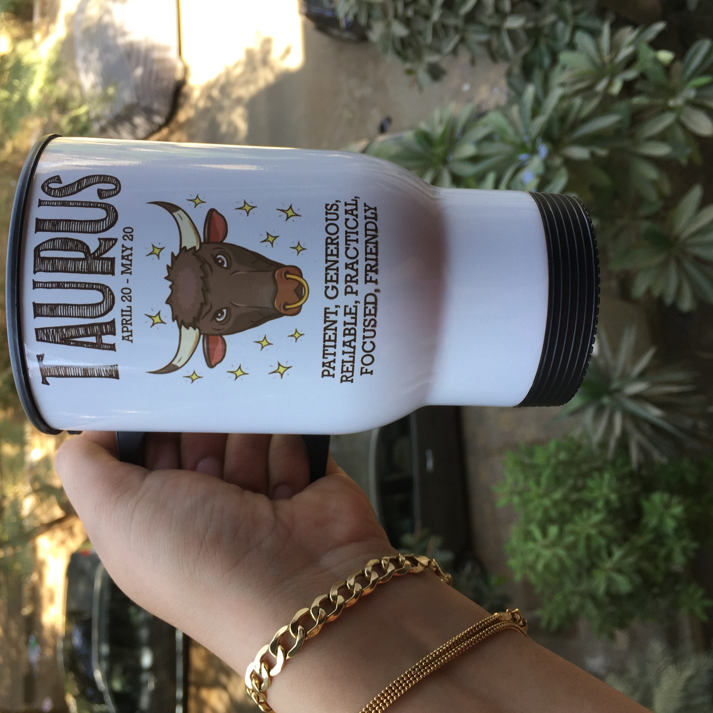 Taurus Mug, Bottle or Travel Mug | Seven Days Design Studio