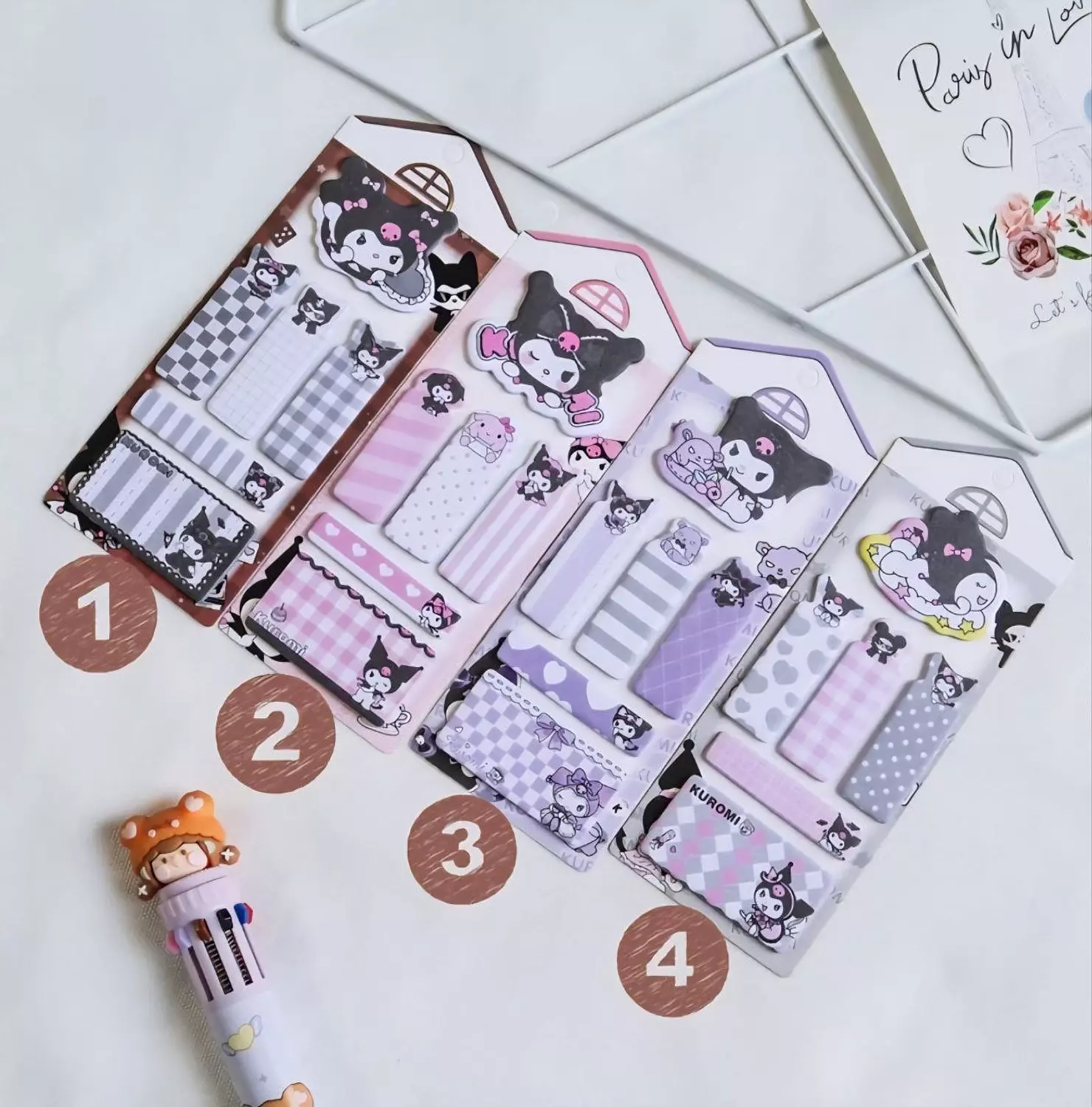 Kuromi Sticky Note | Perla Korean Store